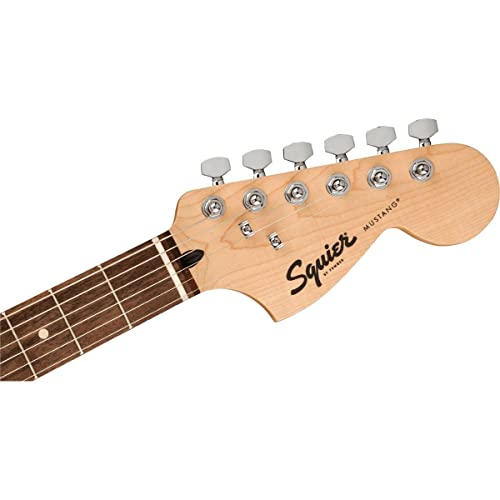 Squier Bullet Mustang HH Electric Guitar, with 2-Year Warranty, Imperial Blue, Laurel Fingerboard