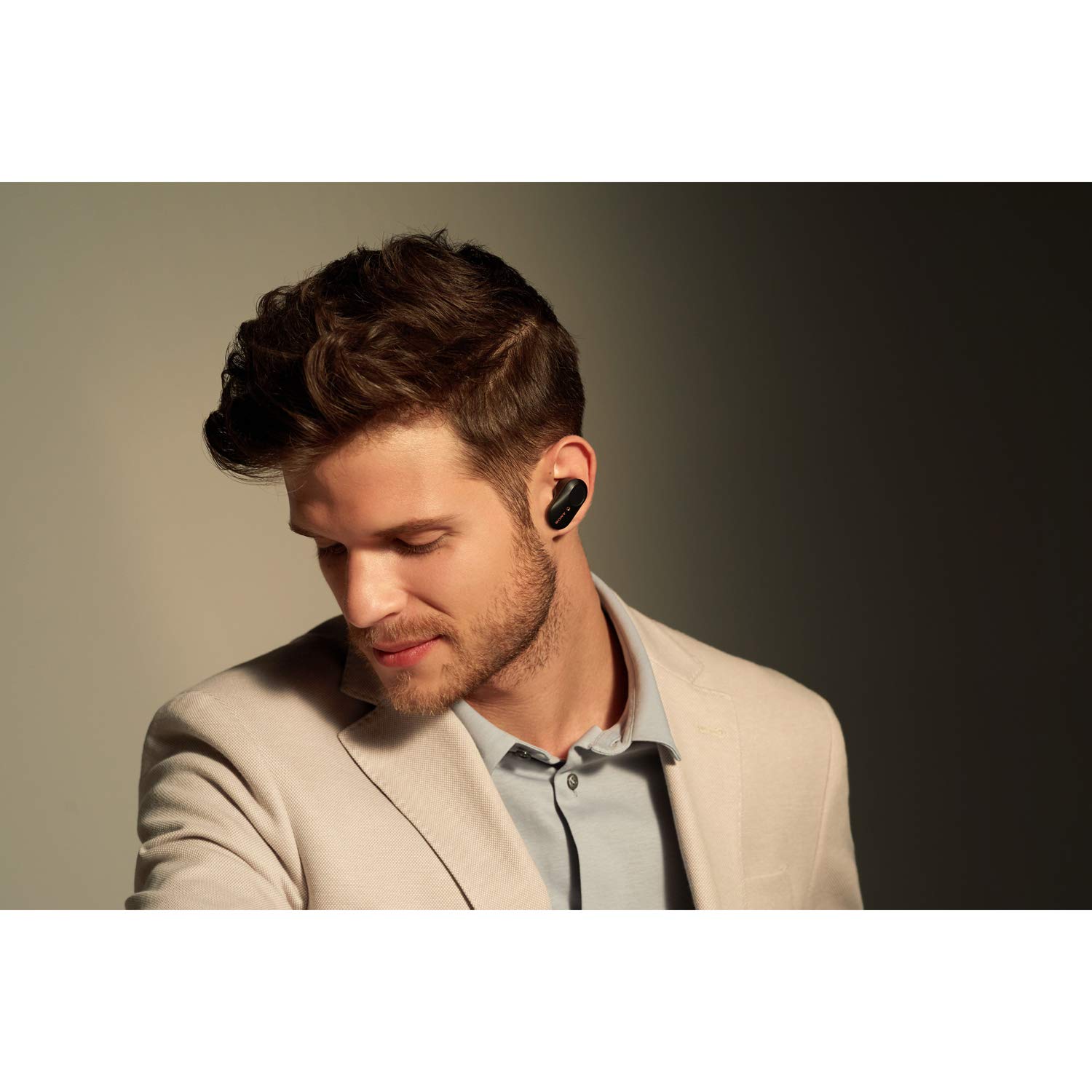 Sony WF-1000XM3 Truly Wireless Earbuds Headphones with Industry-Leading Noise Cancellation - Black WF-1000XM3/B with Charging Case Bundle Including Deco Gear Portable Charger + Headphone Cloth
