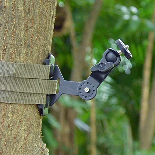 WingHome Trail Camera Mounting Bracket,Hunting Pro Gear Acccessery, Wildlife Cam Holder Deer Monitor Stand Hunter Camera Kit