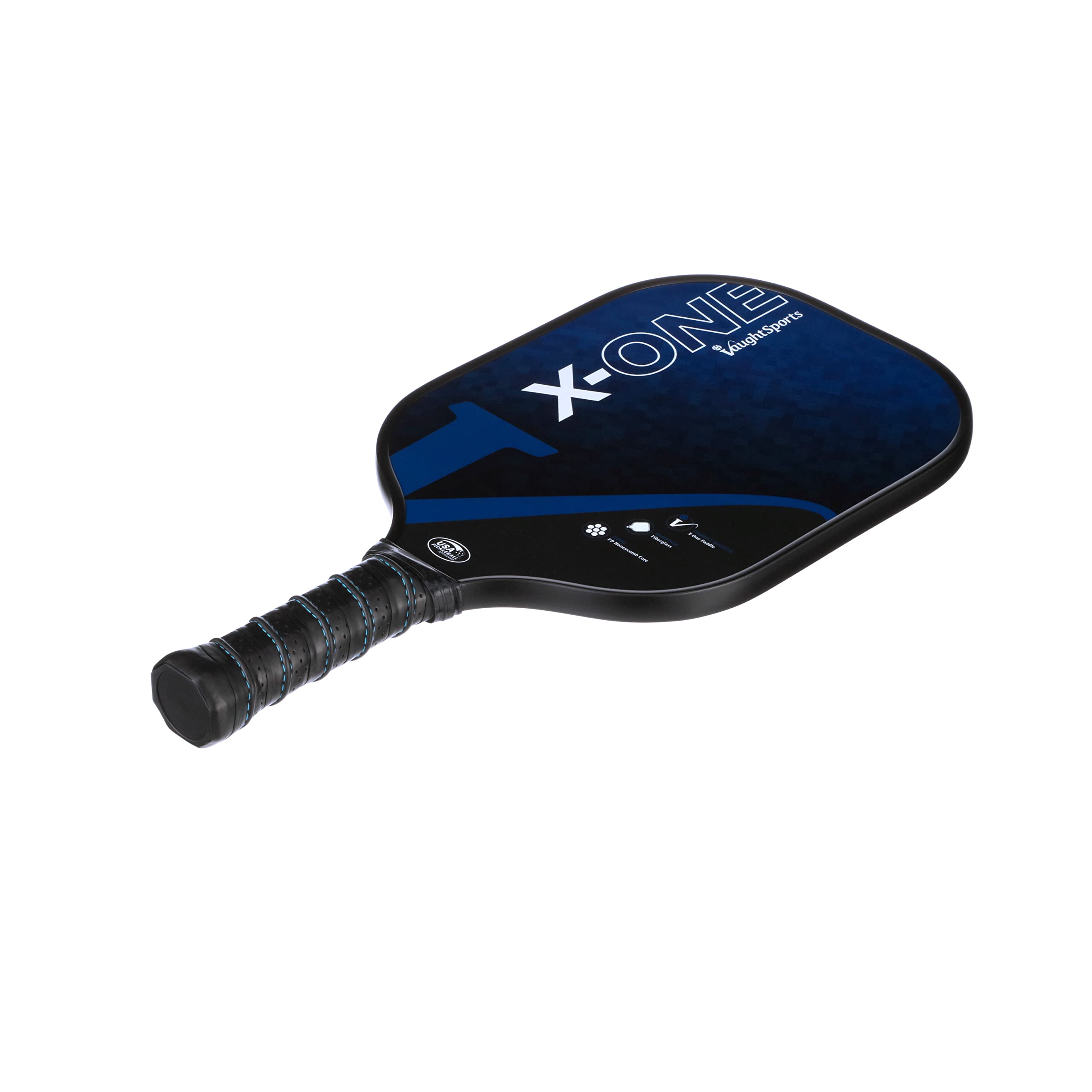 Vaught Sports X-One Pickleball Paddle - Dark Blue / 4 1/4