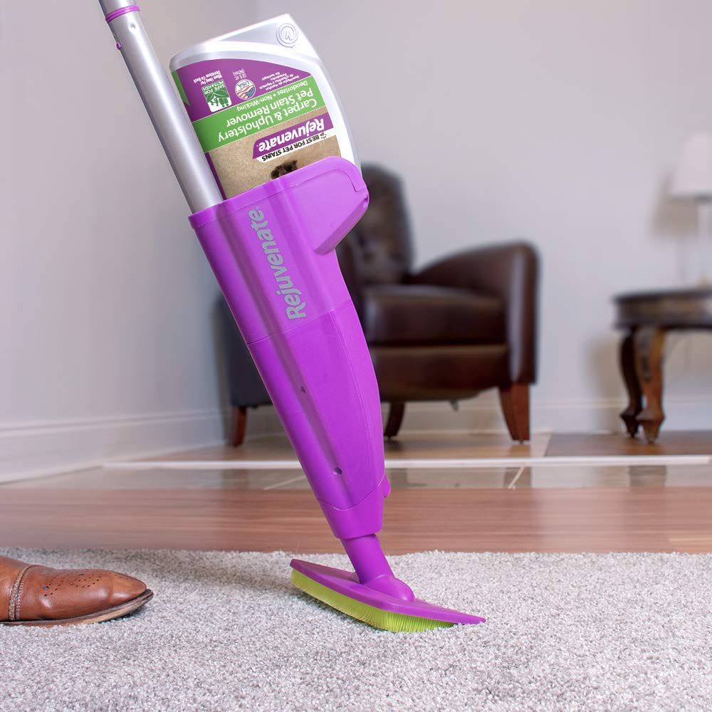 Rejuvenate Carpet Cleaner Scrubber Attachment for Click n Clean Multi Surface Spray Mop System Compatible