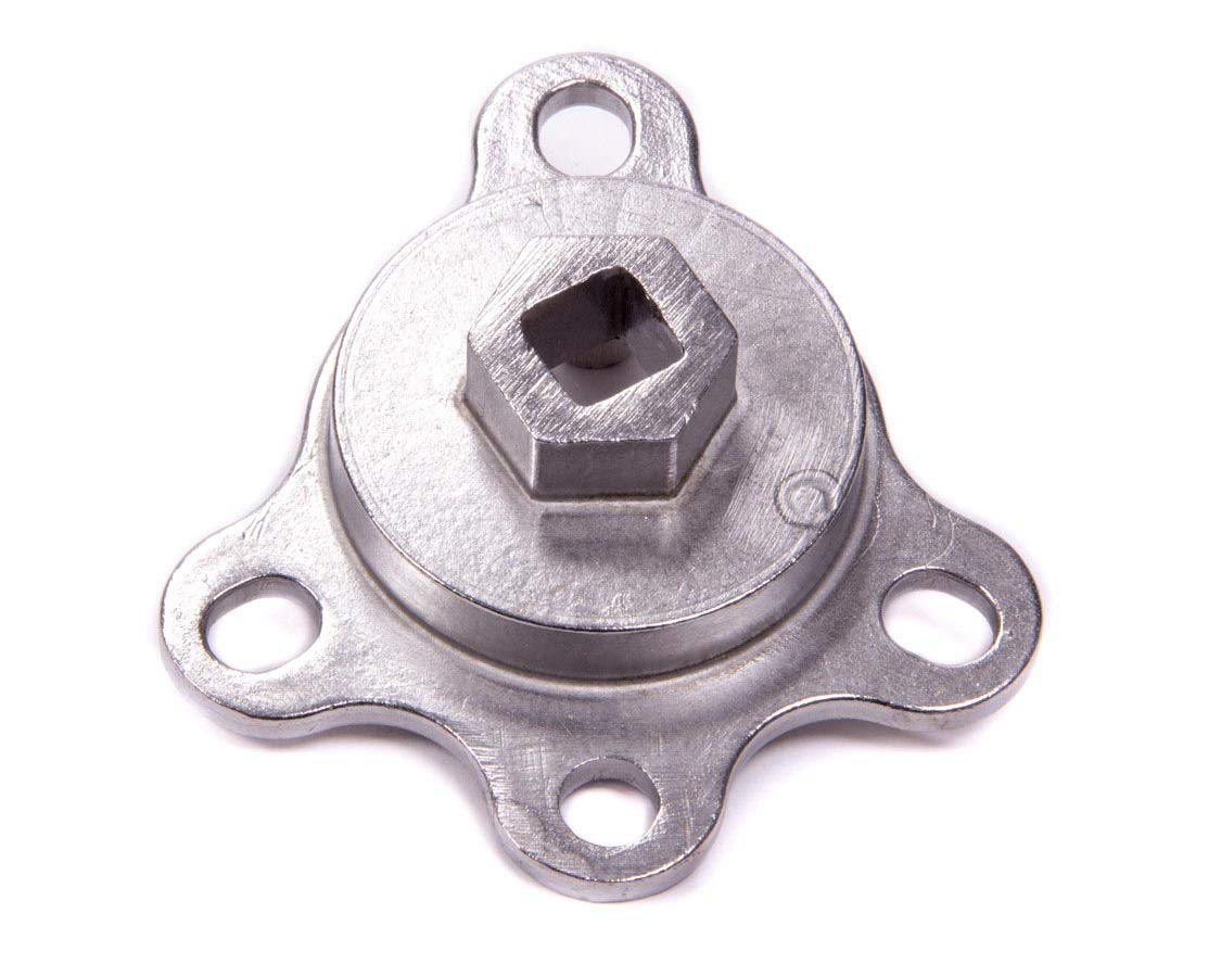 ProForm Crankshaft Turning Tool, Balancer Mounted, 1/2 in Drive, Stainless, Natural, Chevy/Ford, Each