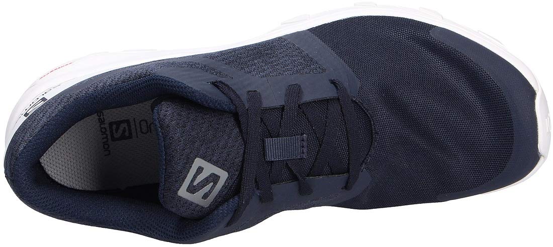 Salomon Men's Outbound Hiking Shoes, Navy Blazer/White/White, 7.5