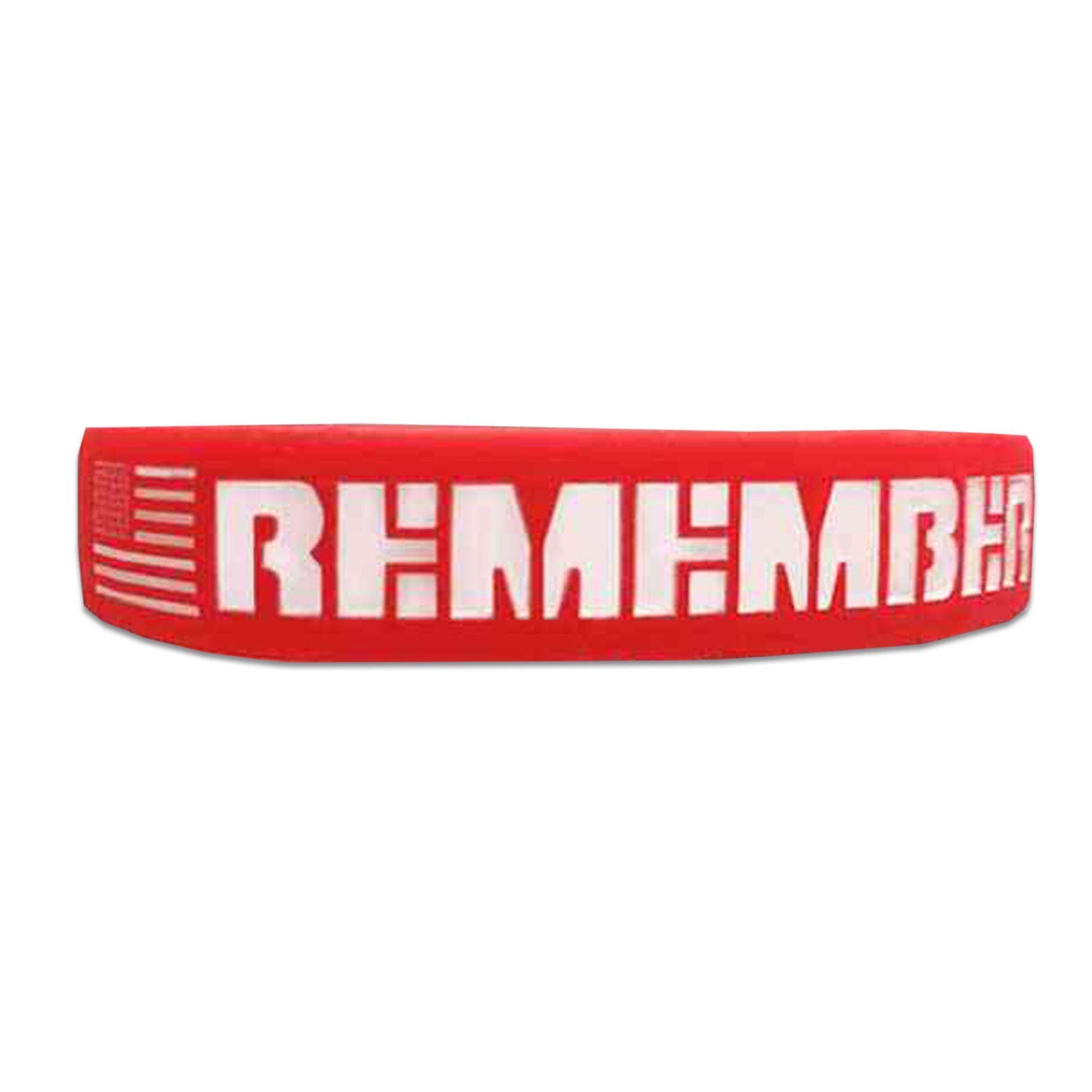VetFriends.com Remember Everyone Deployed RED Silicone Bracelet Until They All Come Home (Qty 2)
