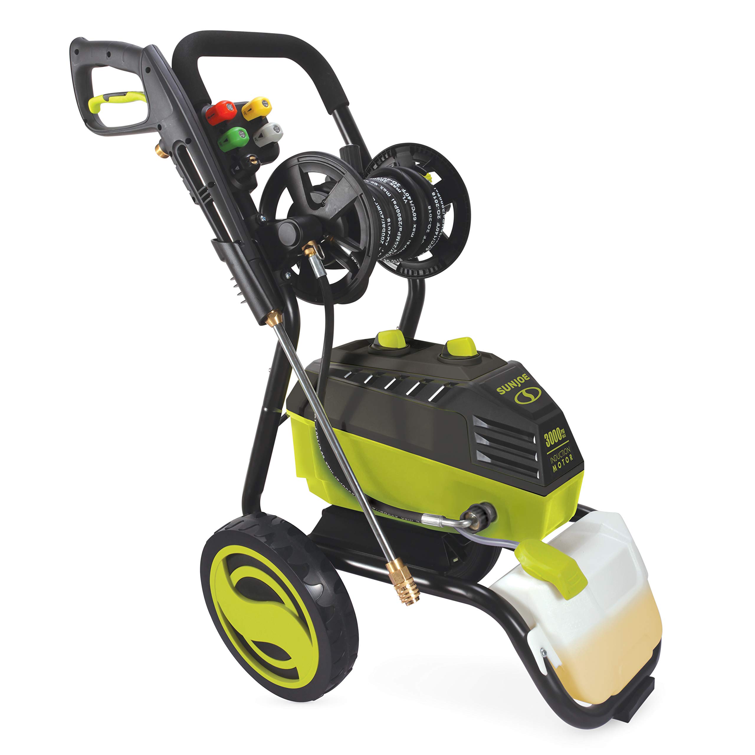Sun Joe SPX4601 High Performance Electric Pressure Washer w/20-Ft Hose Reel
