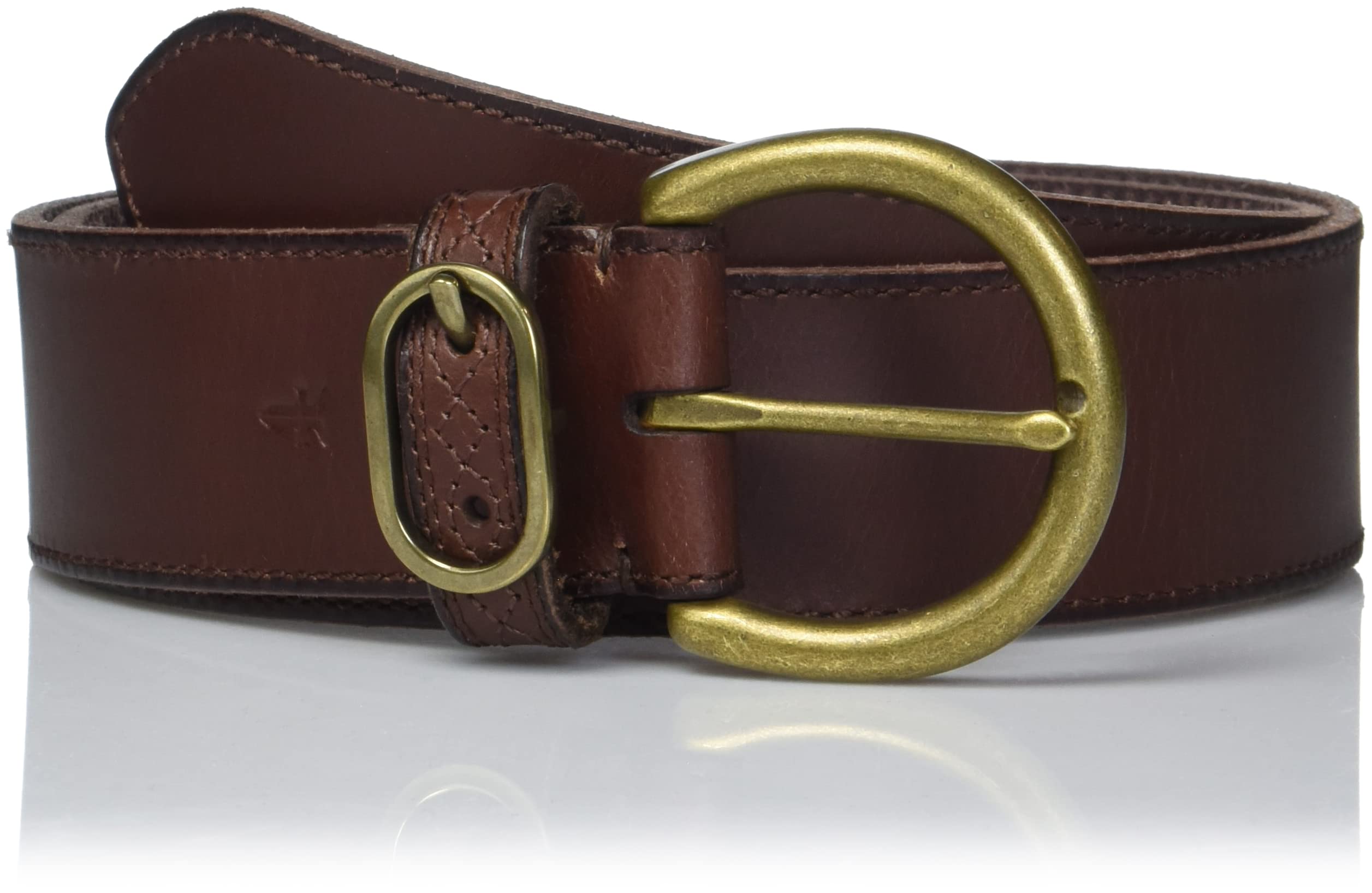 Frye Women's 42MM Leather Belt, Brown, Large