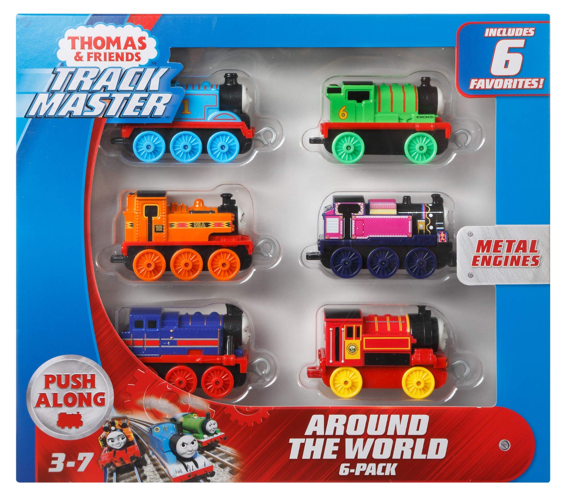 Thomas & Friends TrackMaster, Around the World 6-Pack