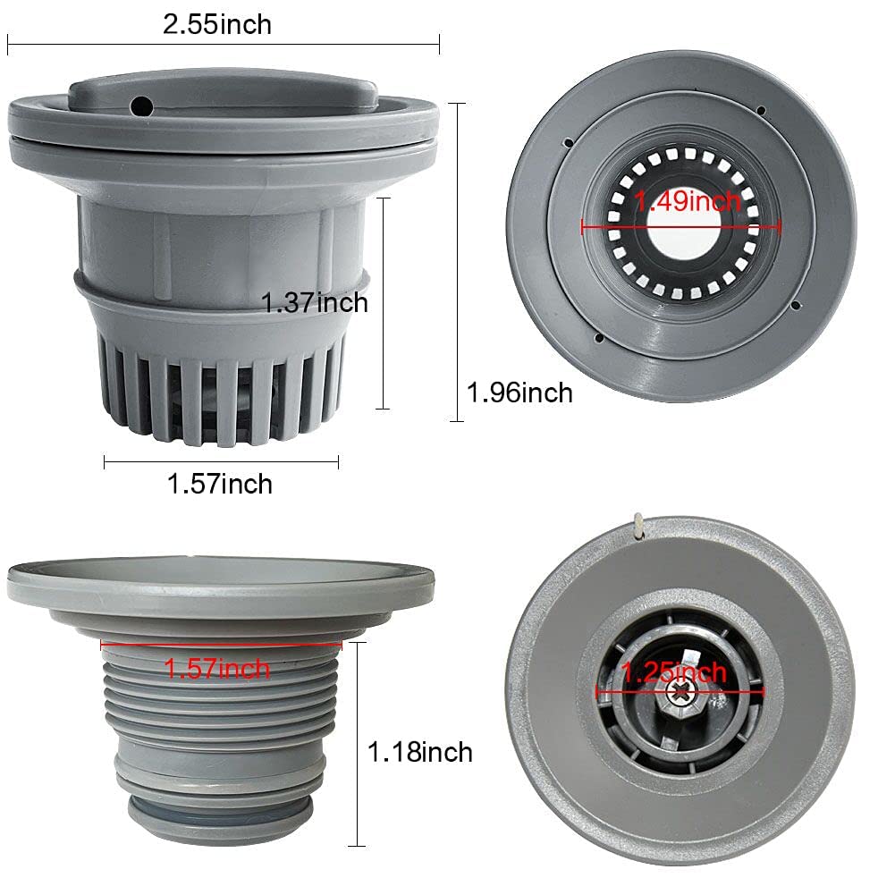 xumy Universal Kayak Boat Air Valve,Boat Gas Valve Replacement, Boat Valve for Inflatable Boat Raft Dinghy Kayak Canoe