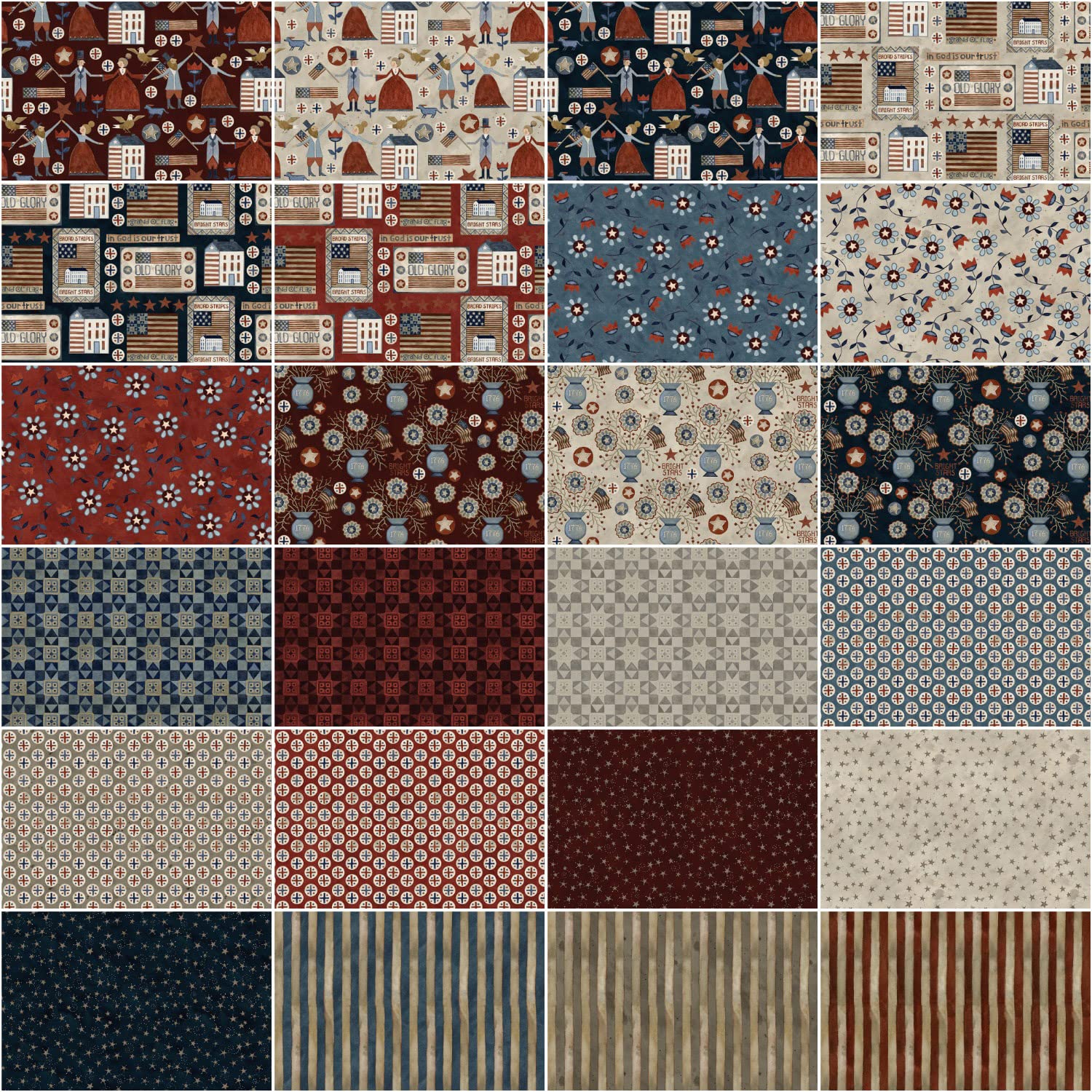 Teresa Kogut Bright Stars Rolie Polie 40 2.5-inch Strips Jelly Roll Riley Blake Designs RP-13100-40