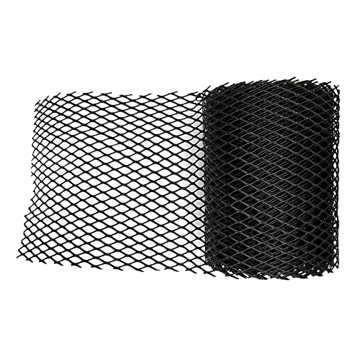 Rocky Mountain Goods 6β Gutter Guard Mesh - 20 Foot Leaf Guard Protects from Branches, Leaves, Debris - Easy Cut with Scissors to Custom Lengths - Easy Install - Does Not Rust