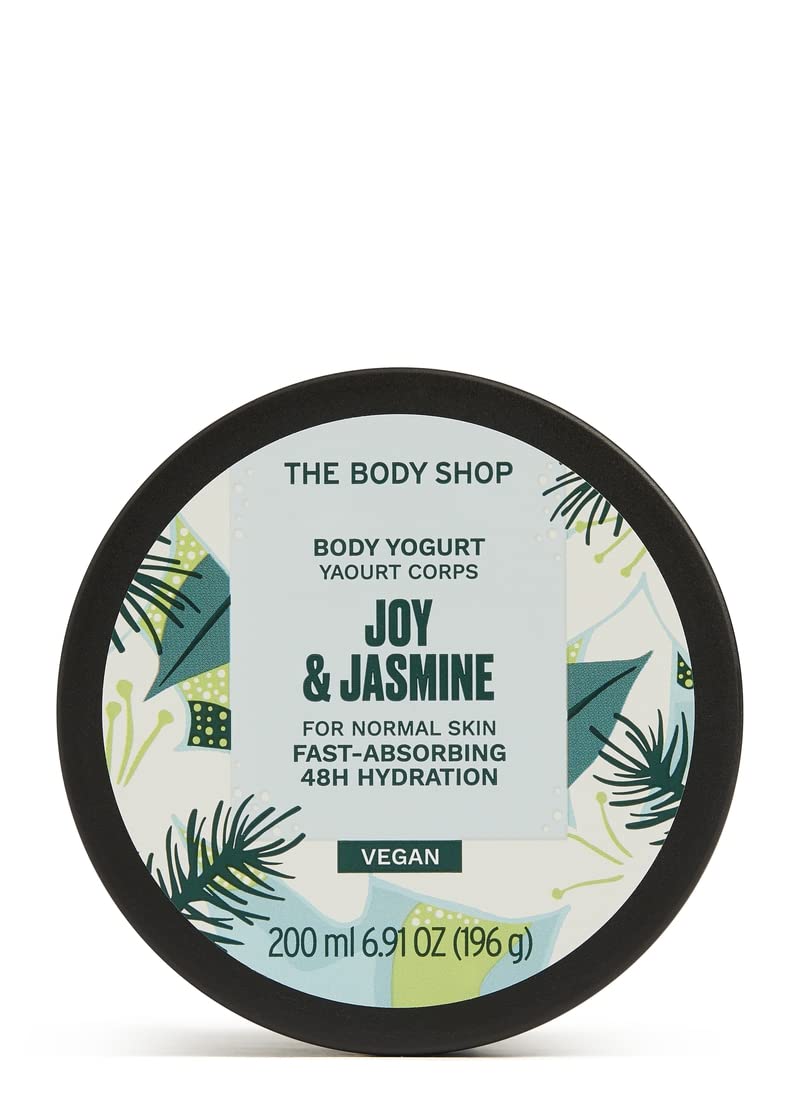 The Body Shop Joy & Jasmine Body Yogurt Vegan 48H Fast Absorbing 6.91 OZ (200 ml)