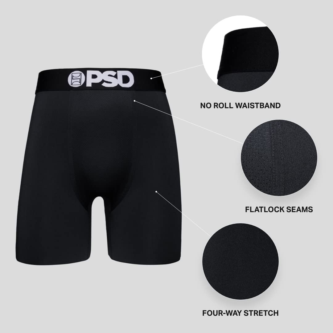 PSD Men's Dead Presidents Boxer Briefs, Multi, XL