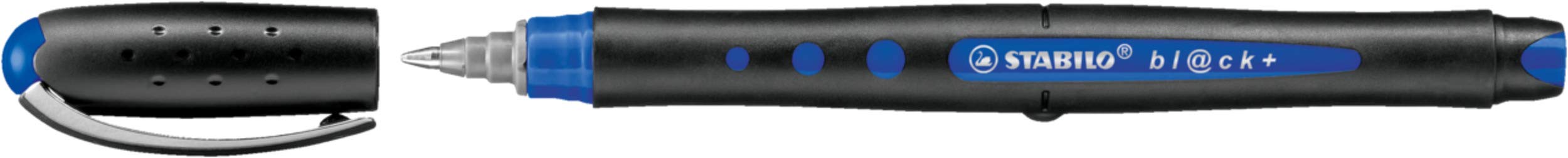 STABILO Rollerball bl@ck+ Blue