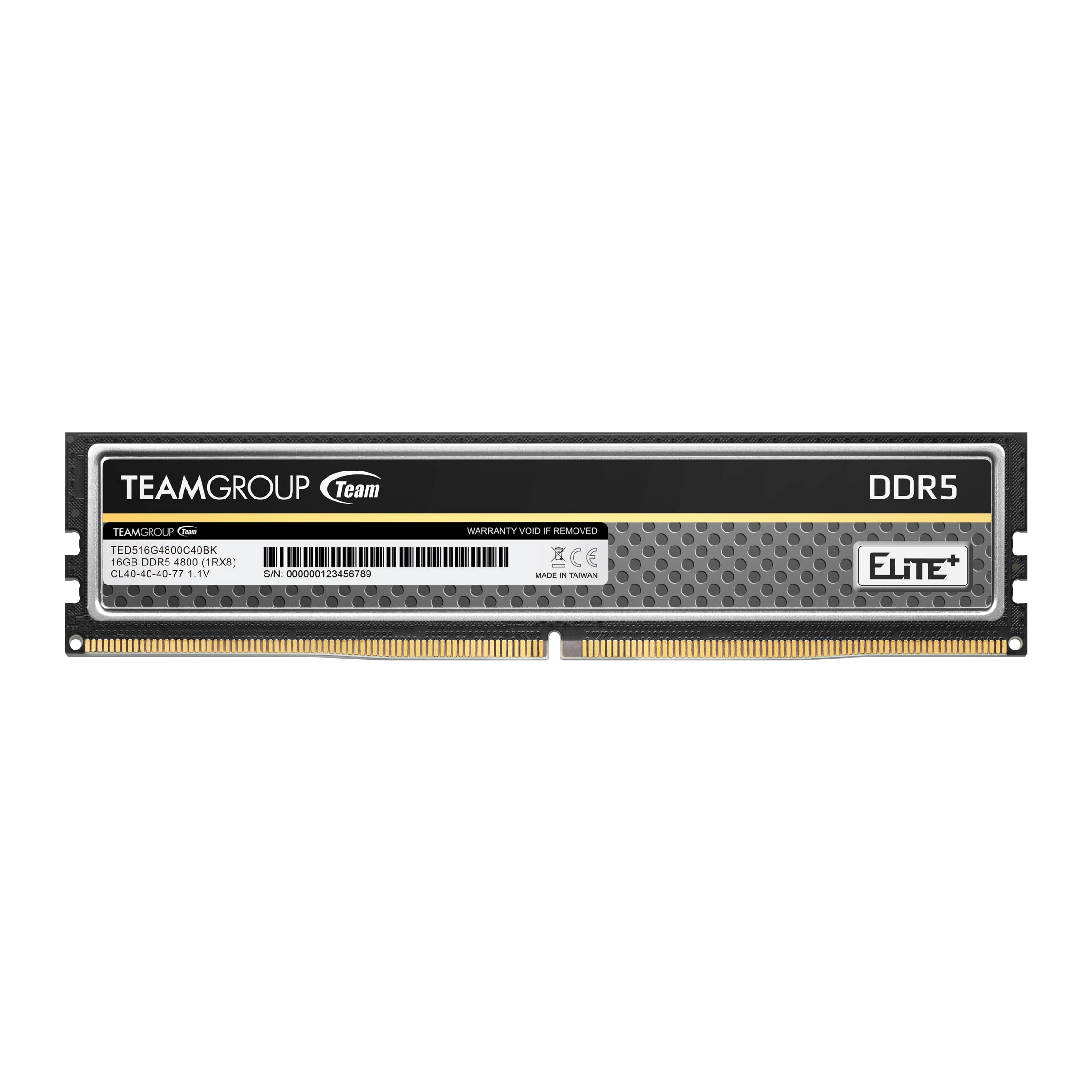 TEAMGROUP Elite Plus DDR4 16GB Kit (2 x 8GB) 2666MHz PC4-21300 CL19 Unbuffered Non-ECC 1.2V U-DIMM 288 Pin PC Computer Desktop Memory Module Ram Upgrade (Red) - TPRD416G2666HC19DC01