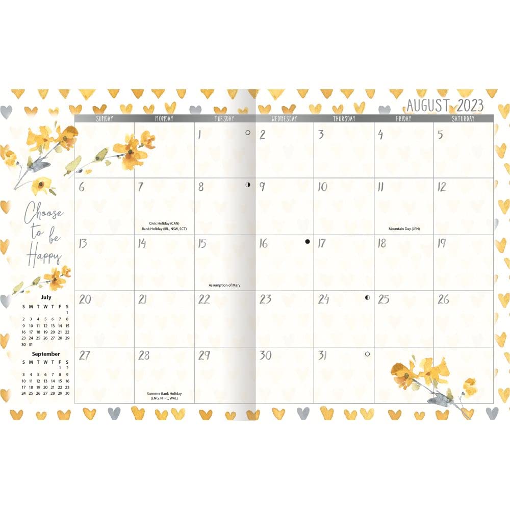 WSBL Watercolor Wonder 2024 Monthly Planner (24997050041)