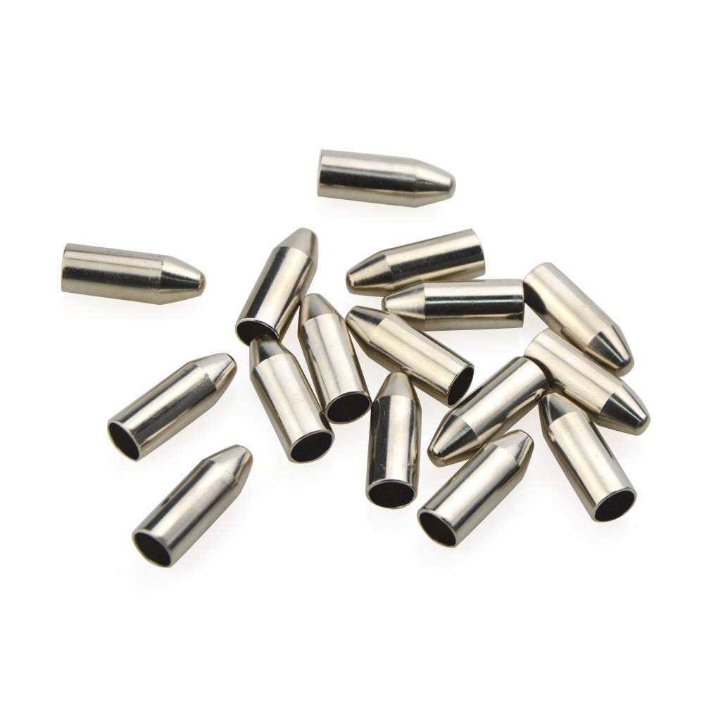 SHARROW Archery Targeting Arrowhead Practice Metal Broadheads Tips Glue On Field Points Replacement Arrow Tips for OD 7mm Arrow Shafts (12pcs)