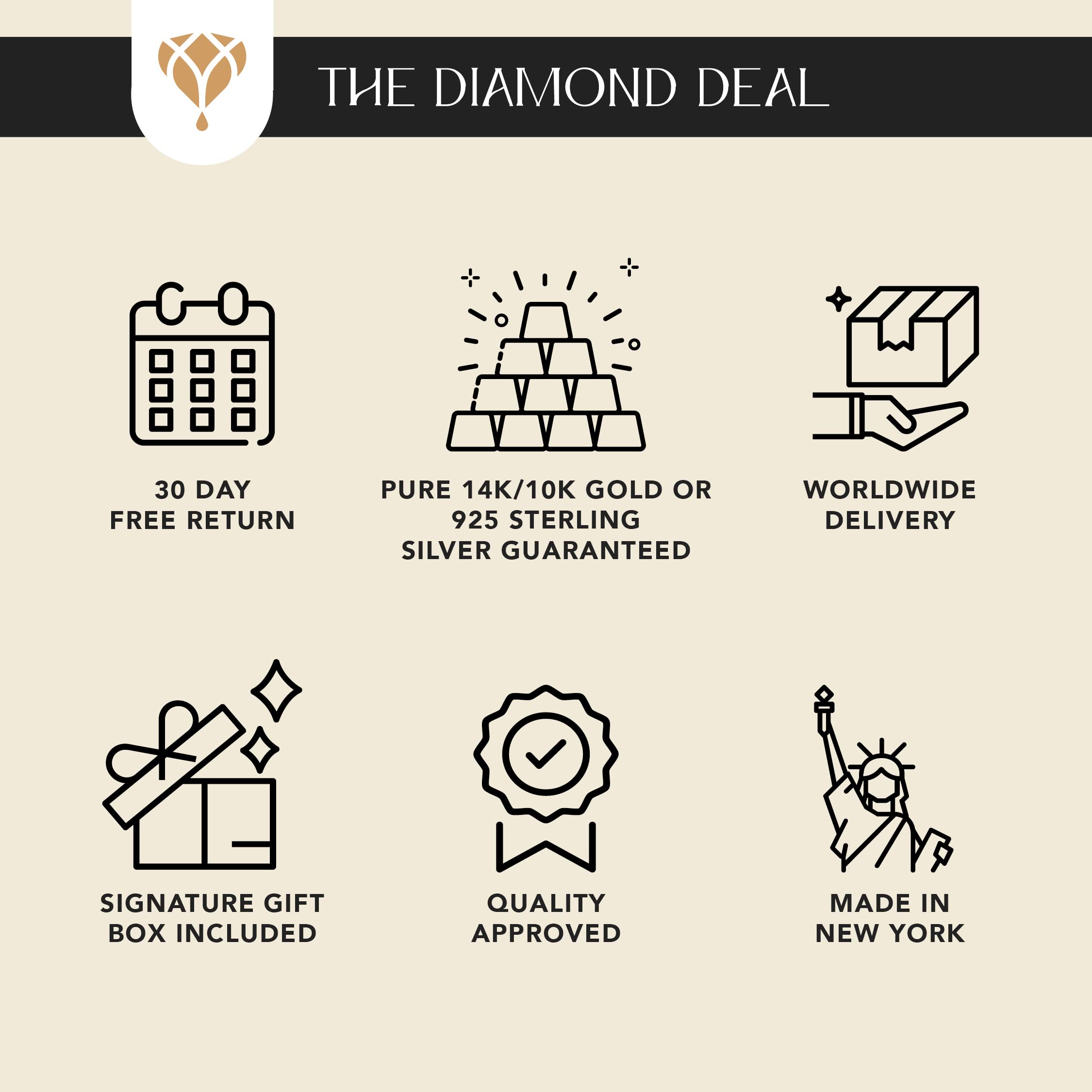 The Diamond Deal Silver 6.3mm Miami Cuban Chain with Box Lock, Rhodium Chain, Unisex (8.5 IN And 6.3 MM)