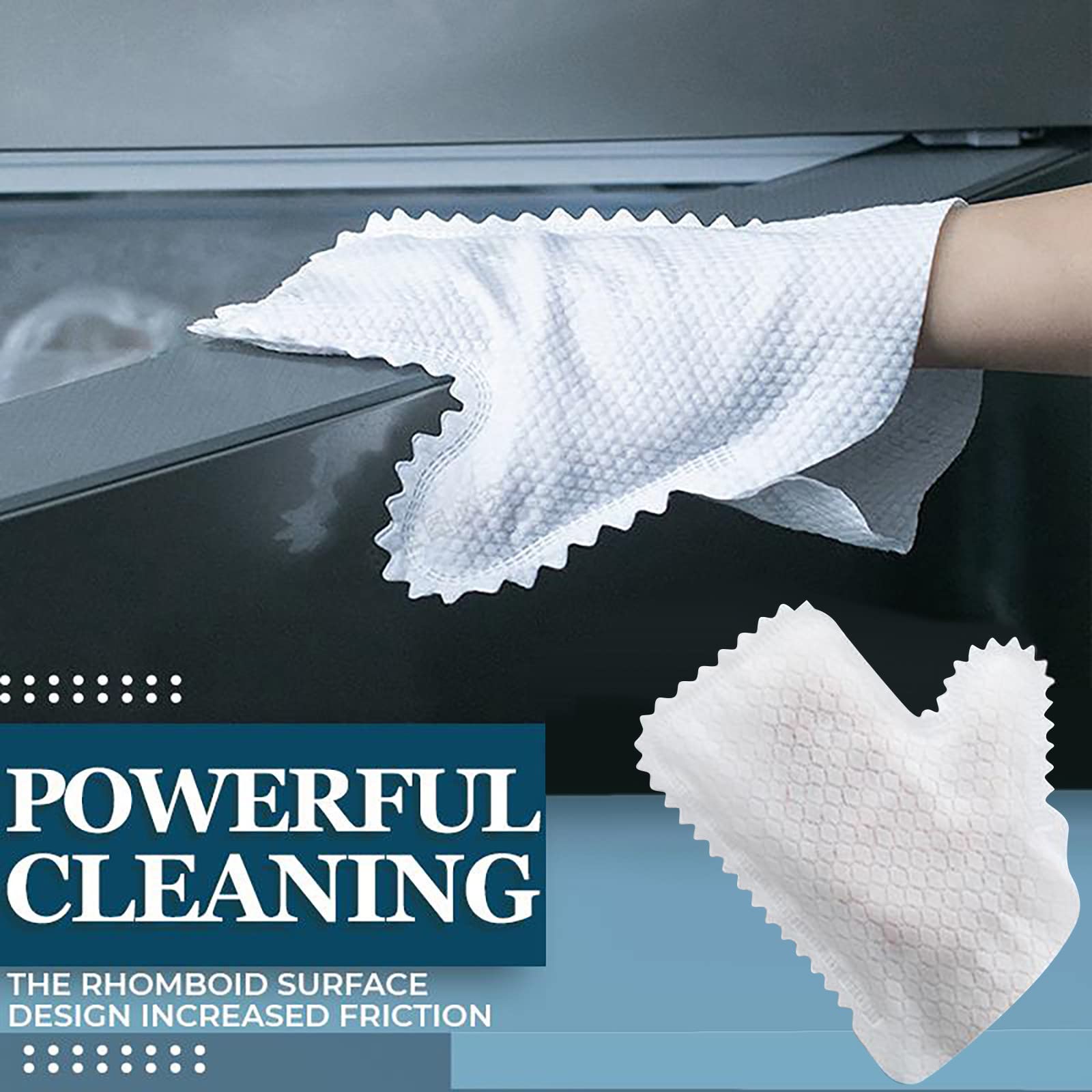 SAINGACE Multi-purpose Washable Dusting Gloves, 20PCS Home Electrostatic Dust Removal Gloves, Disposable Non-woven Gloves