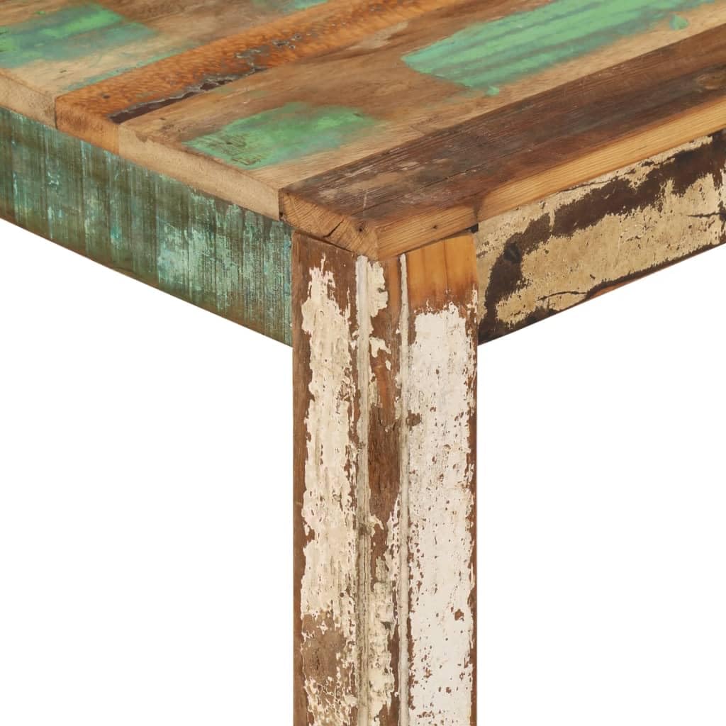 QJBSAVVA Coffee Table 31.5"x31.5"x15.7" Solid Reclaimed Wood,Wood Center Table Low Table TV Stand Sofa Table Suitable for Meeting Rooms, Reception Rooms, Offices