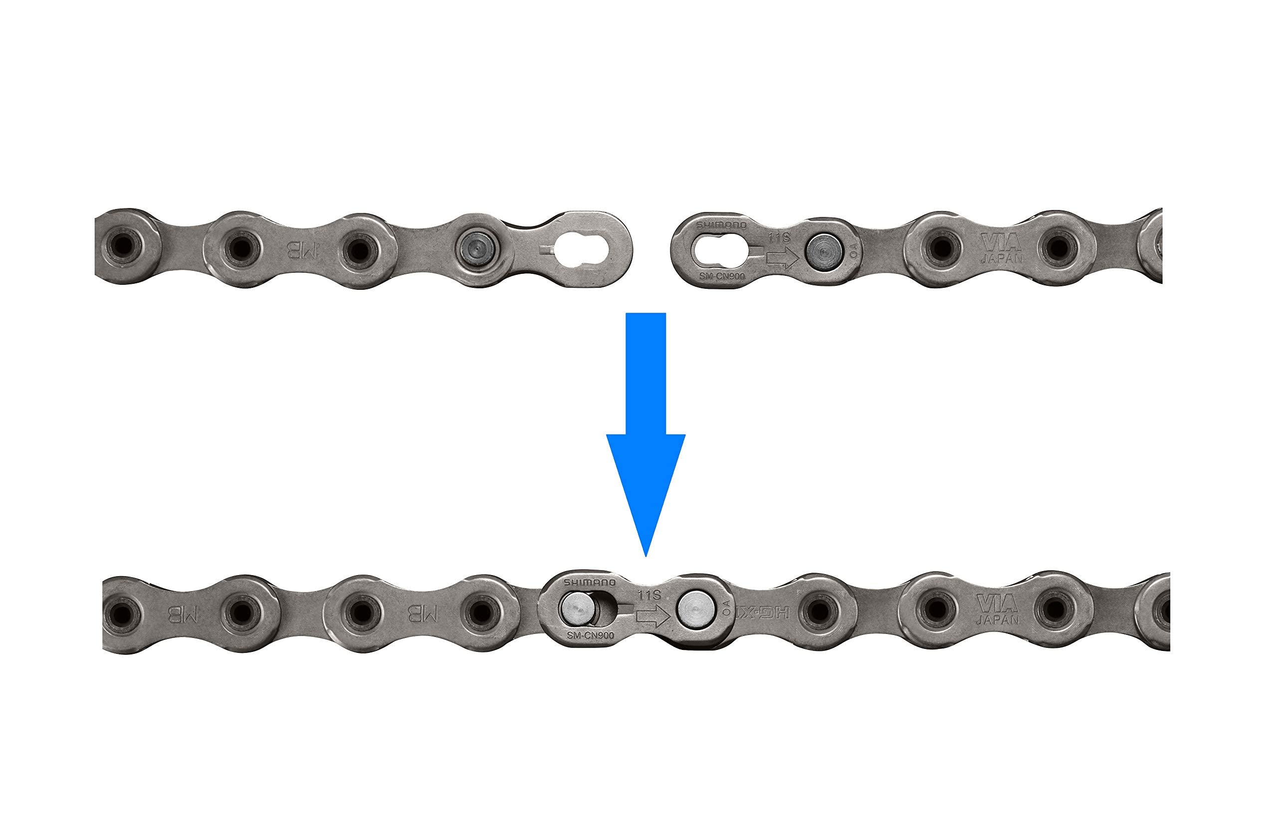 SHIMANO 11 Speed Chain Quick Link Connector SM-CN900 (2 Pairs)