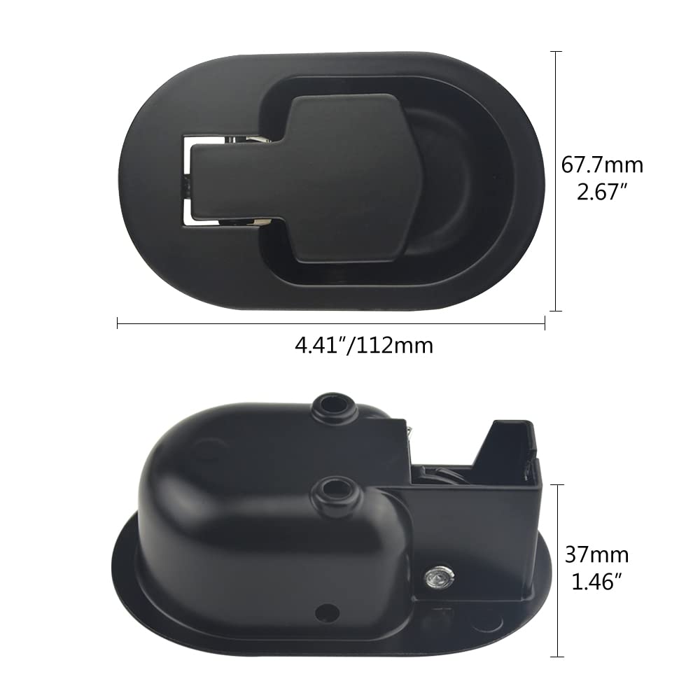 WMYCONGCONG 2 Set Sofa Recliner Replacement Parts Couch Recliner Replacement Cable with D-Ring Release Pull Handle Compatible with Ashley and Most Recliner Sofa