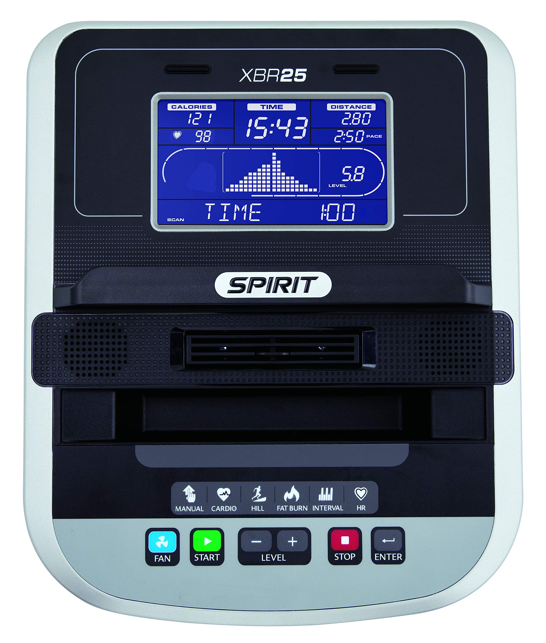 Spirit Fitness XBR25 Recumbent Bike