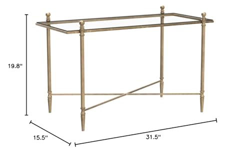 Safavieh Home Collection Tait Gold Coffee Table