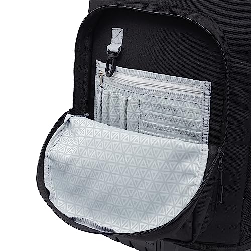 Travelers Club Rolling Backpack, Black, 18-Inch