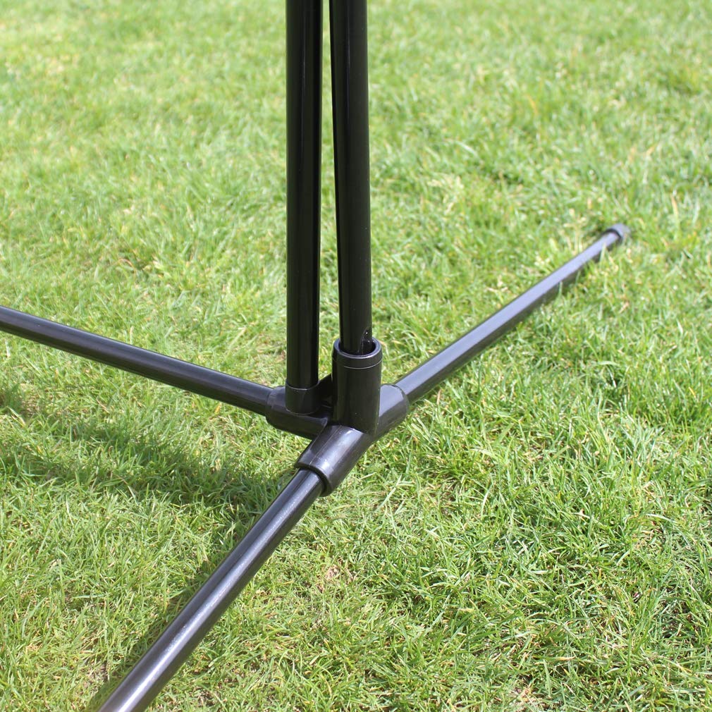 Sports God Portable Badminton Volleyball Tennis Net Set with Stand/Frame (14 ft)