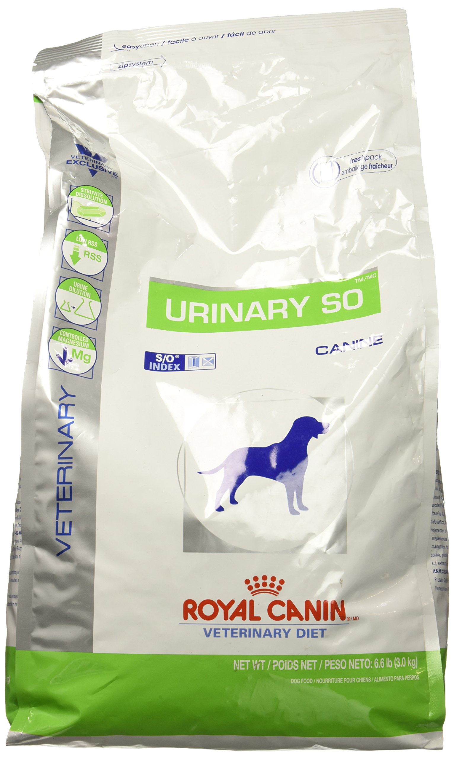 Royal Canin Veterinary Diet Canine Urinary SO Dry Dog Food 6.6 lb bag
