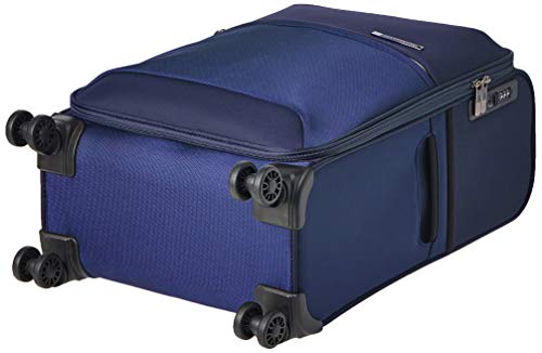 Samsonite 72H DLX Spinner Unisex Small Blue Polyamide Luggage Bag TSA Approved DC6041001