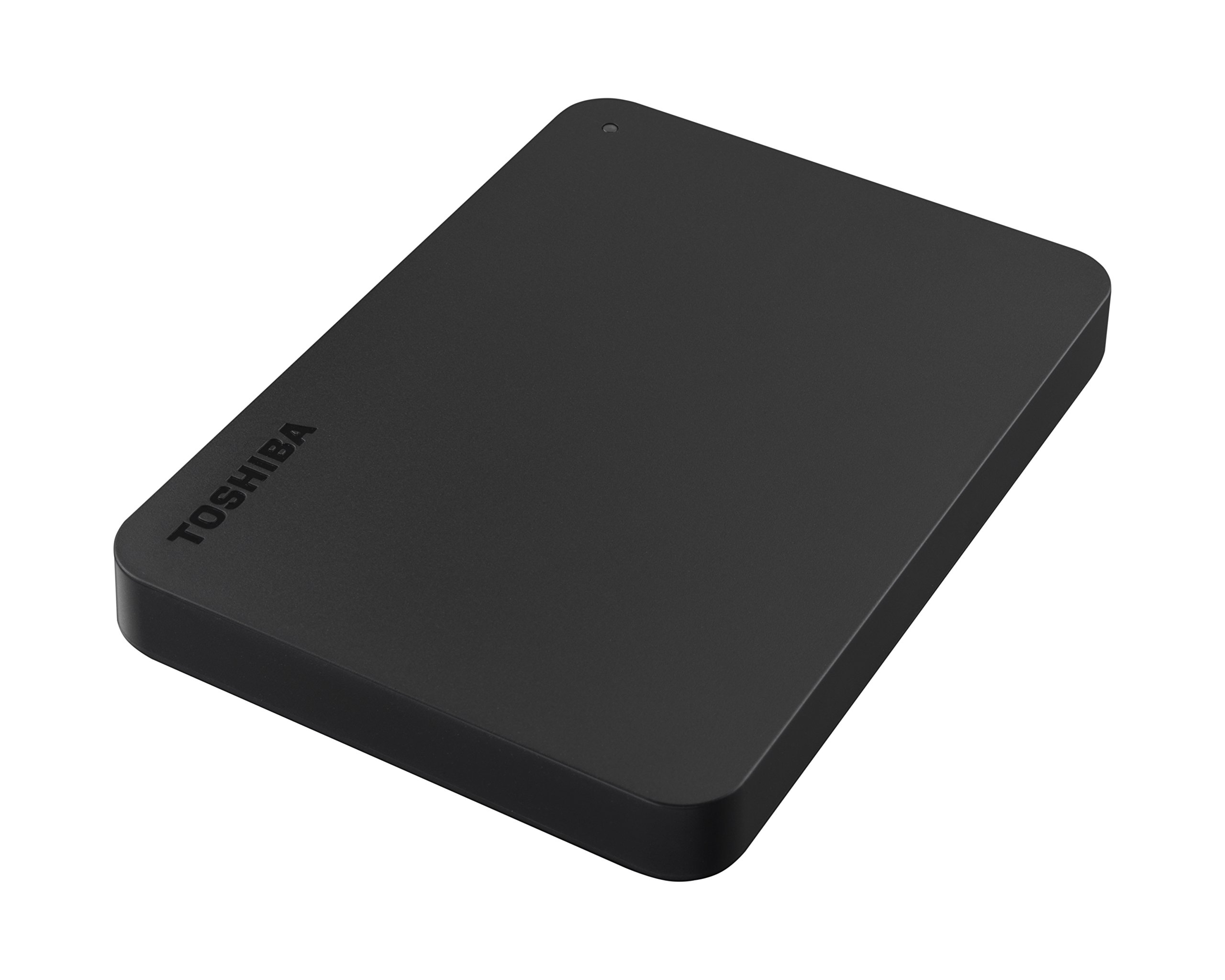 Toshiba HDTB410XK3AA Canvio Basics 1TB Portable External Hard Drive USB 3.0, Black with Canvio Basics 2TB Portable External Hard Drive USB 3.0, Black