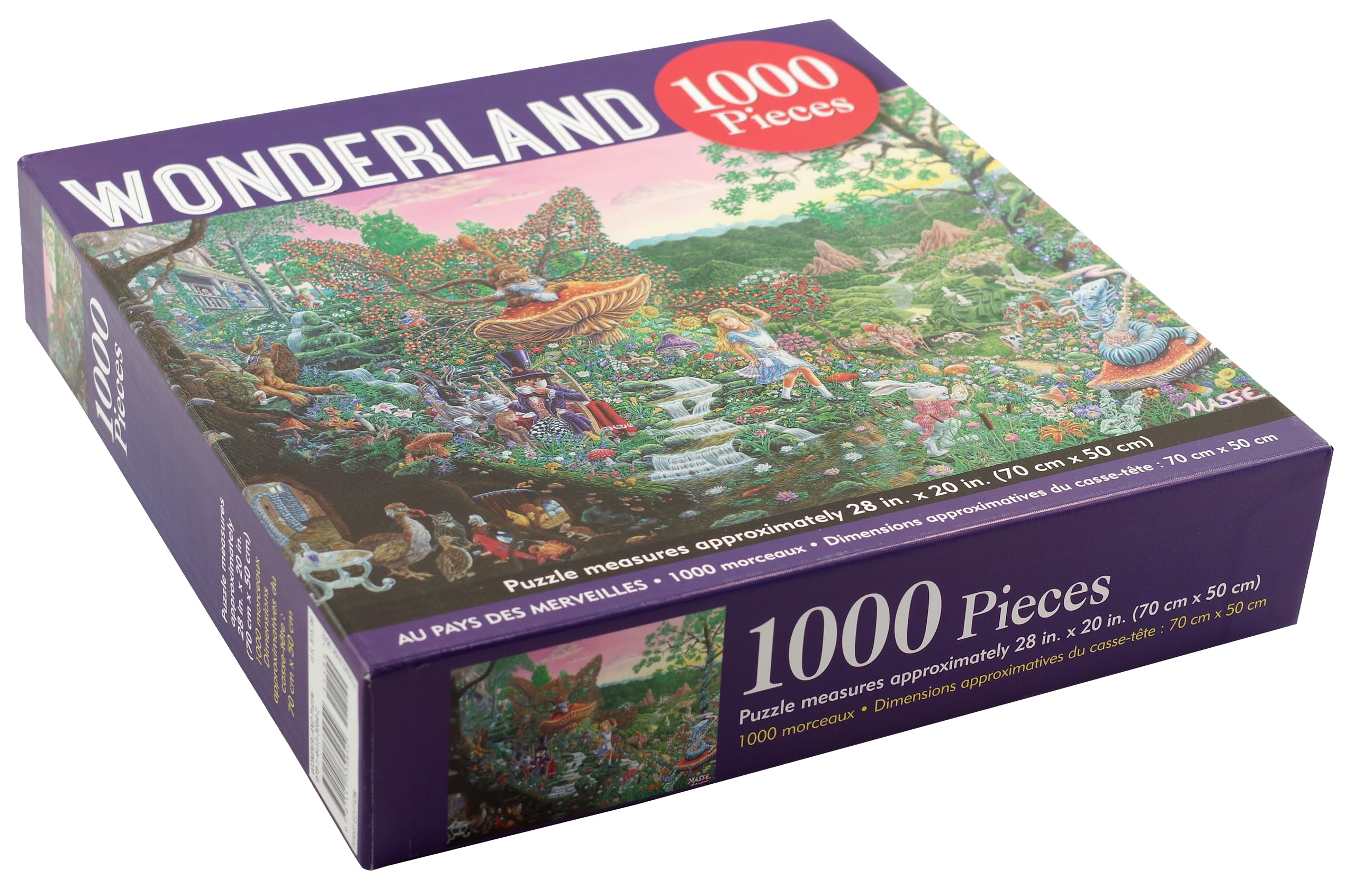 PETER PAUPER PRESS Alice in Wonderland 1000 Piece Jigsaw Puzzle