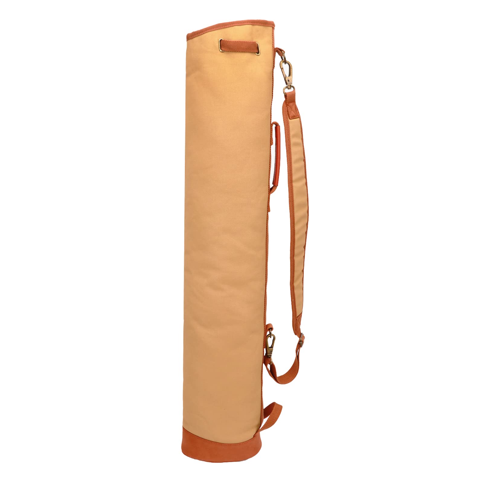Tourbon Canvas Lightweight Sunday Golf Bag Clubs Carry Pockets Travel Storage
