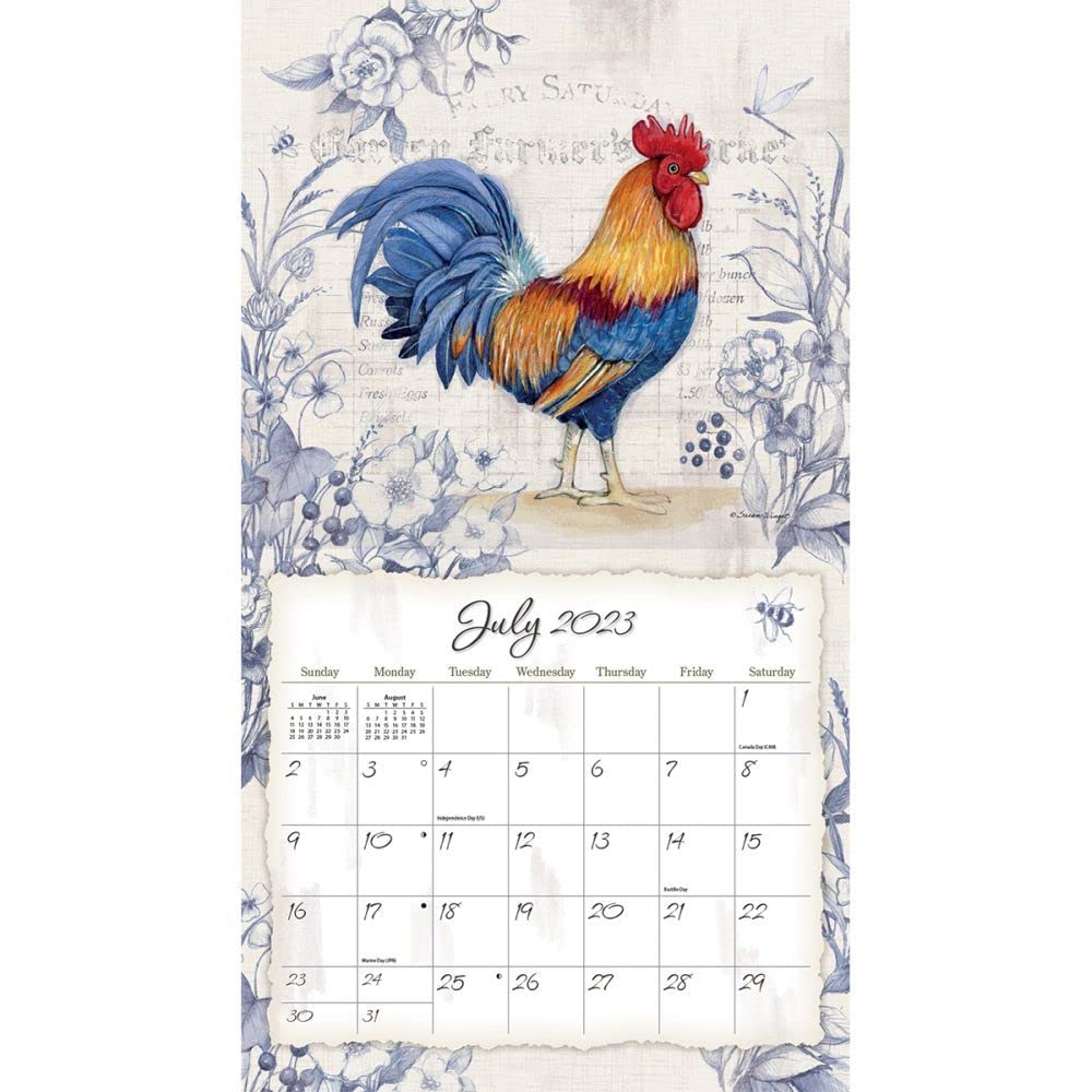 The Lang Companies, Proud Rooster Special Edition 2023 Wall Calendar