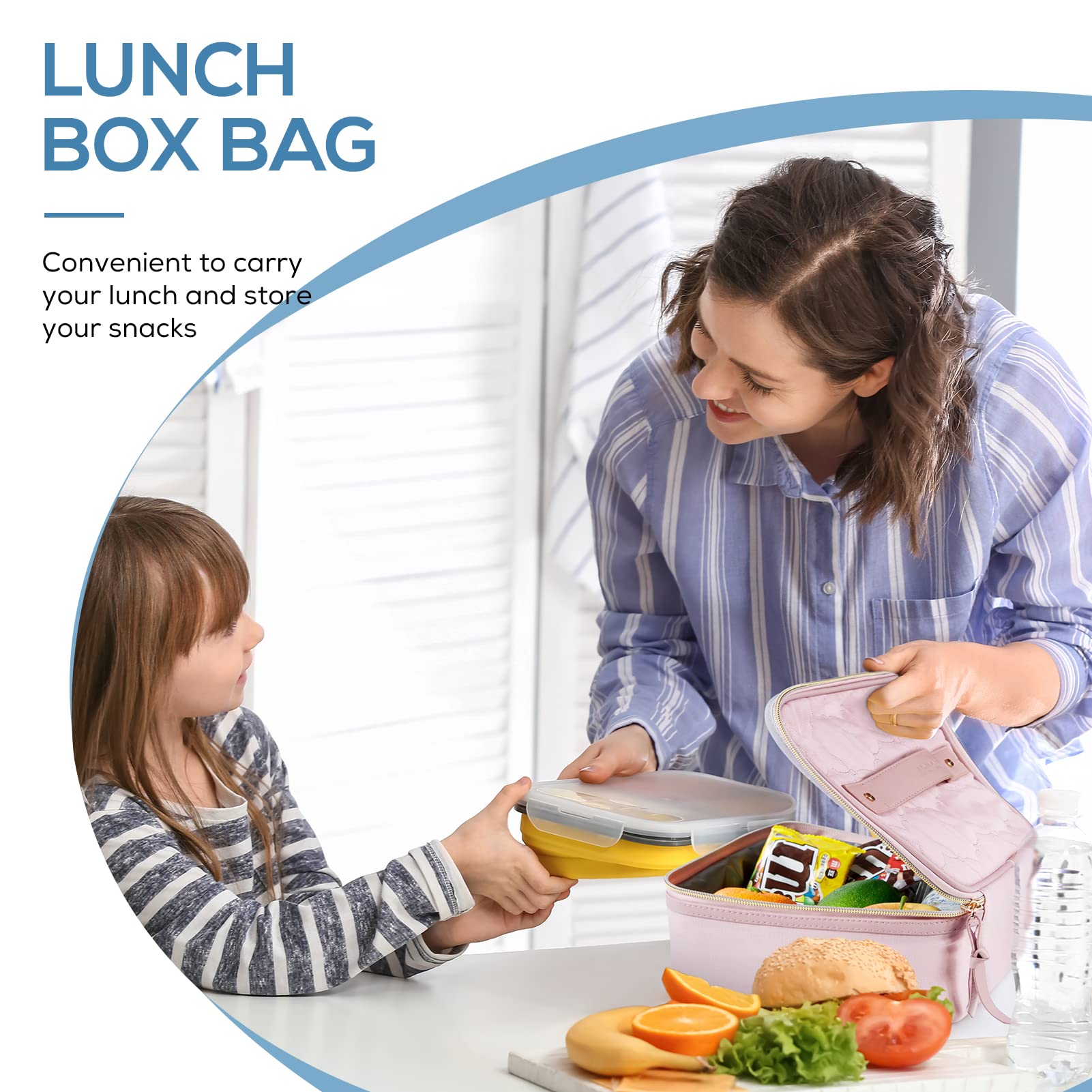 TOURIT Lunch Bag and 2 Ice Packs Bargain Perfect Combination