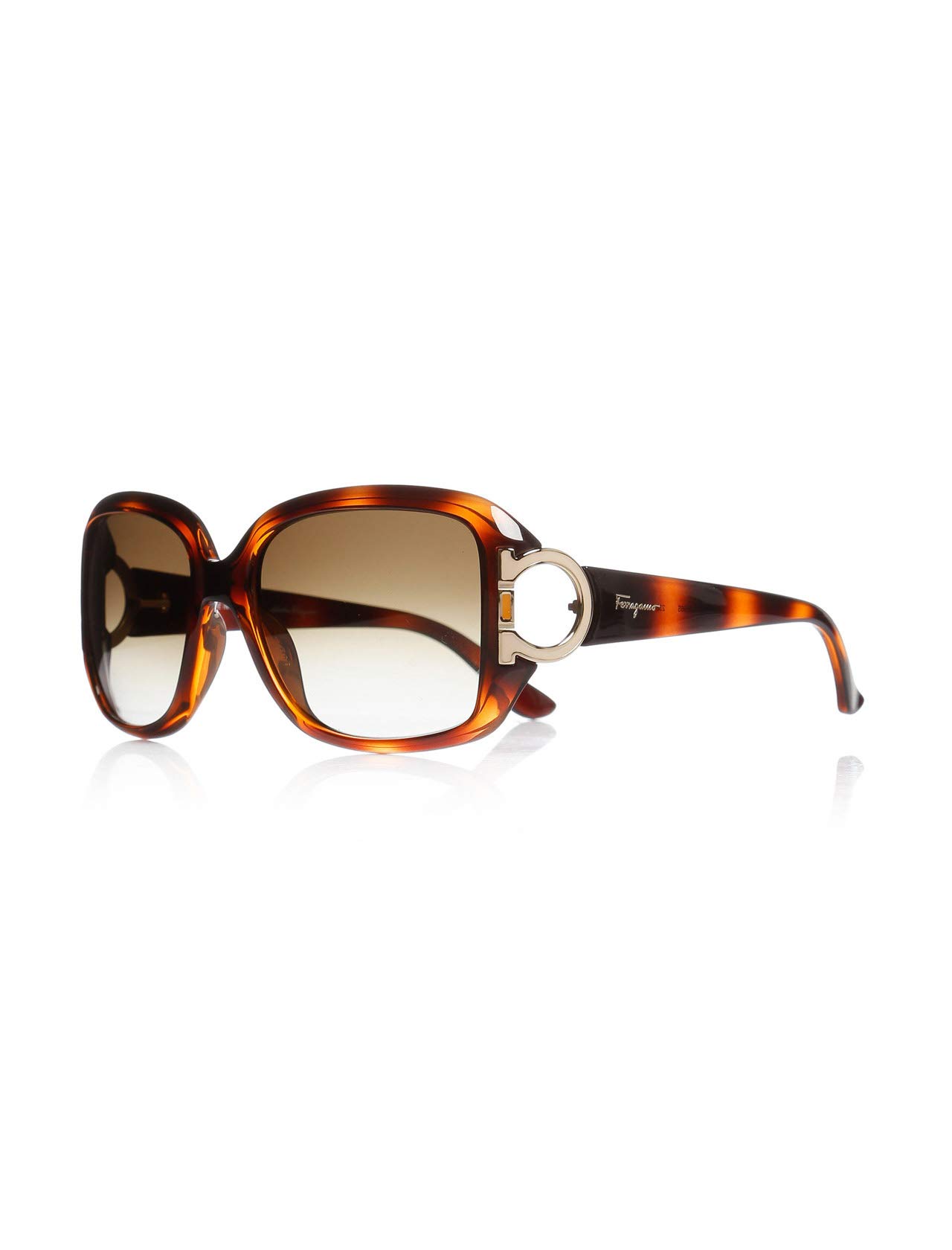 Salvatore Ferragamo Women's SF666S Dark Tortoise