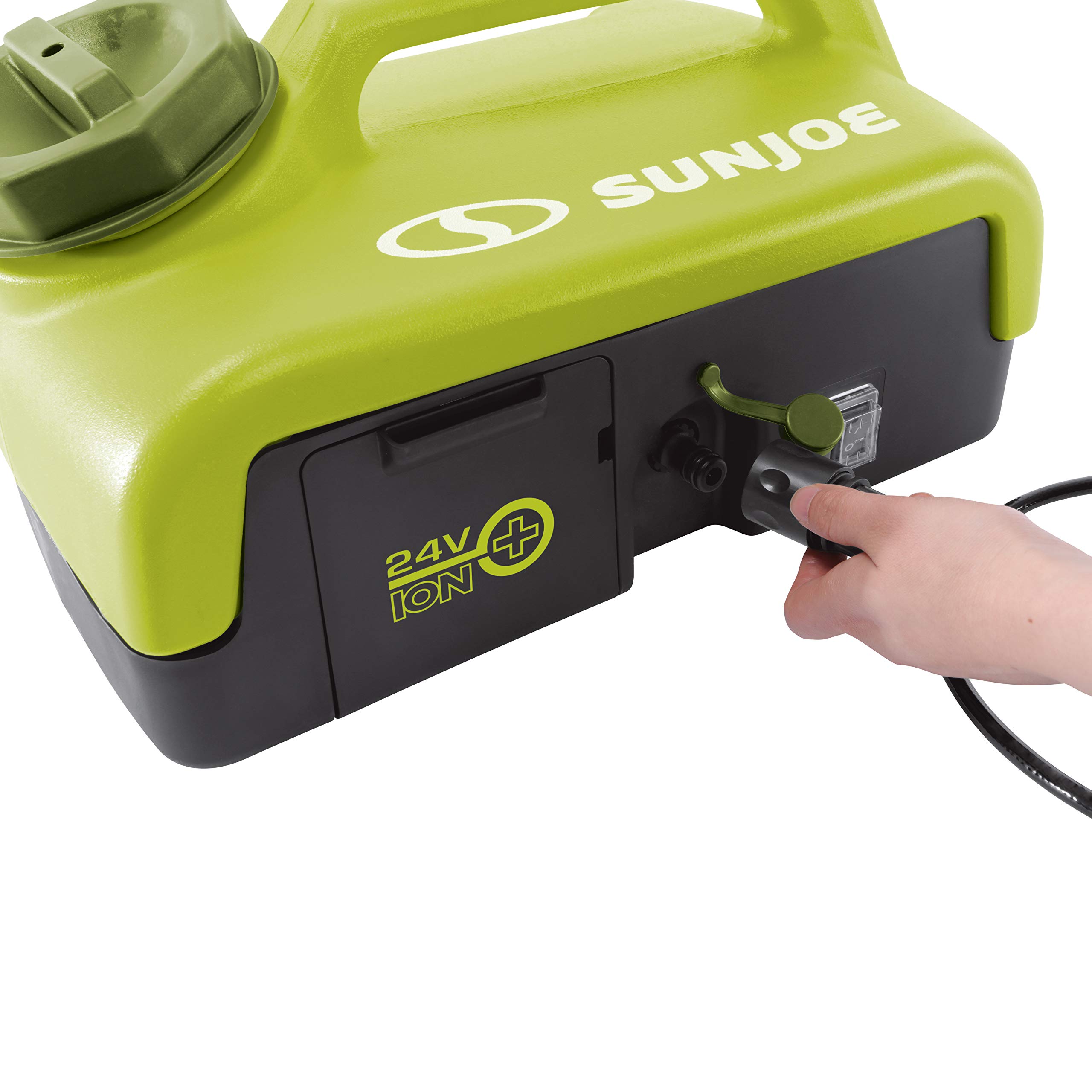 Sun Joe 24V-PSW25-CT 24V IONMAX Cordless Go-Anywhere Portable Sink/Shower Spray Washer, 2.5 Gal, Tool Only