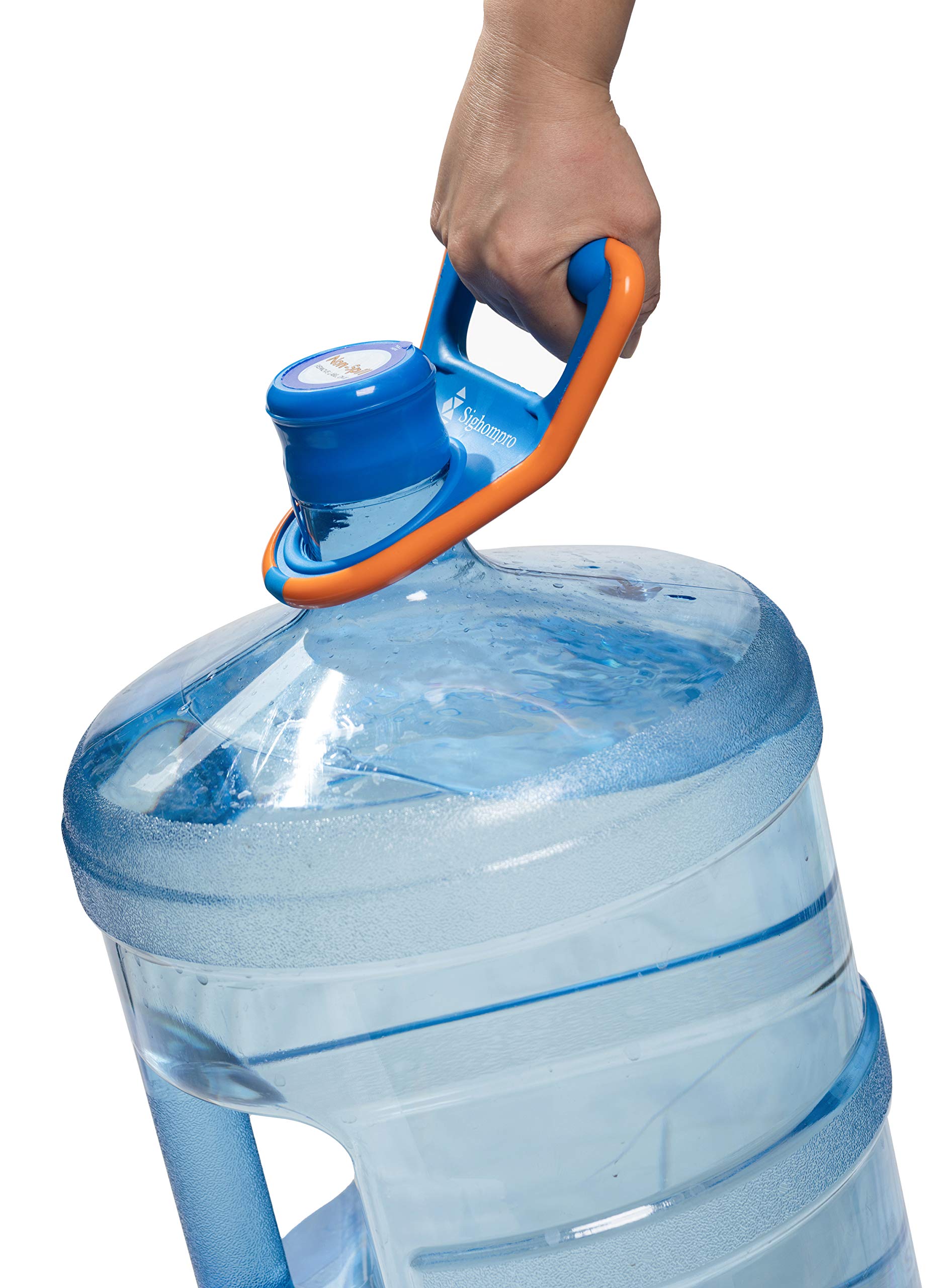 Sighompro Water Jug Handle for 3 & 5 Gallon Jugs, Energy Saving Anti-Slip Water Bottle Carrier Lifter