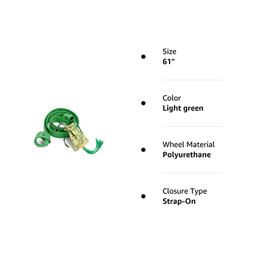 YH&GS Roller Skate Leash Adjustable Ski Boots Carrier Strap Snowboard Boot Shoulder Sling Leash Fashionable Transport Strap Speed Strap Quad Skate Strap for Ice Skates(Light Green)