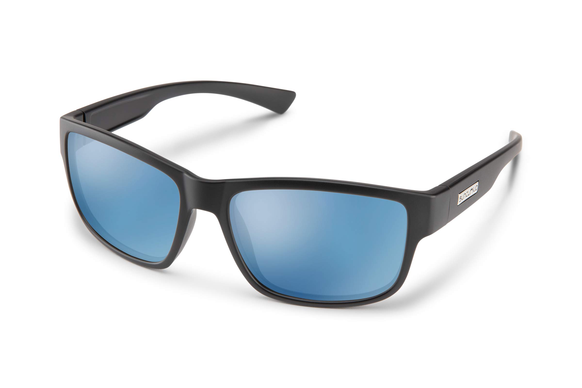 Suncloud Suspect Active Polarized Sunglasses - Burnished Brown Frame | Polar Sienna Mirror Lens