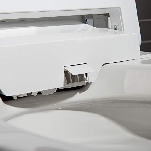 WOODBRIDGE B0980S Intelligent Smart Toilet, Massage Washing, Auto Open & Close, Auto Flush,Heated Integrated Multi Function Remote Control, with Advance Bidet and Soft Closing Seat, White