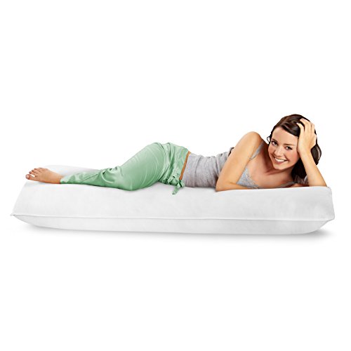 Soft-Tex SofLOFT Body Pillow, 20" x 54", White