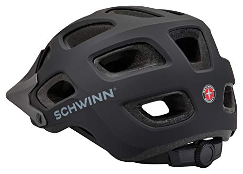 Schwinn Excursion Adult Bike Helmet, Black/Grey