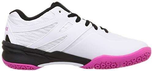 Yonex Badminton Shoes, Power Cushion 840 Mid White/Pink (062), US Men's Size 8.5 (26.5 cm)