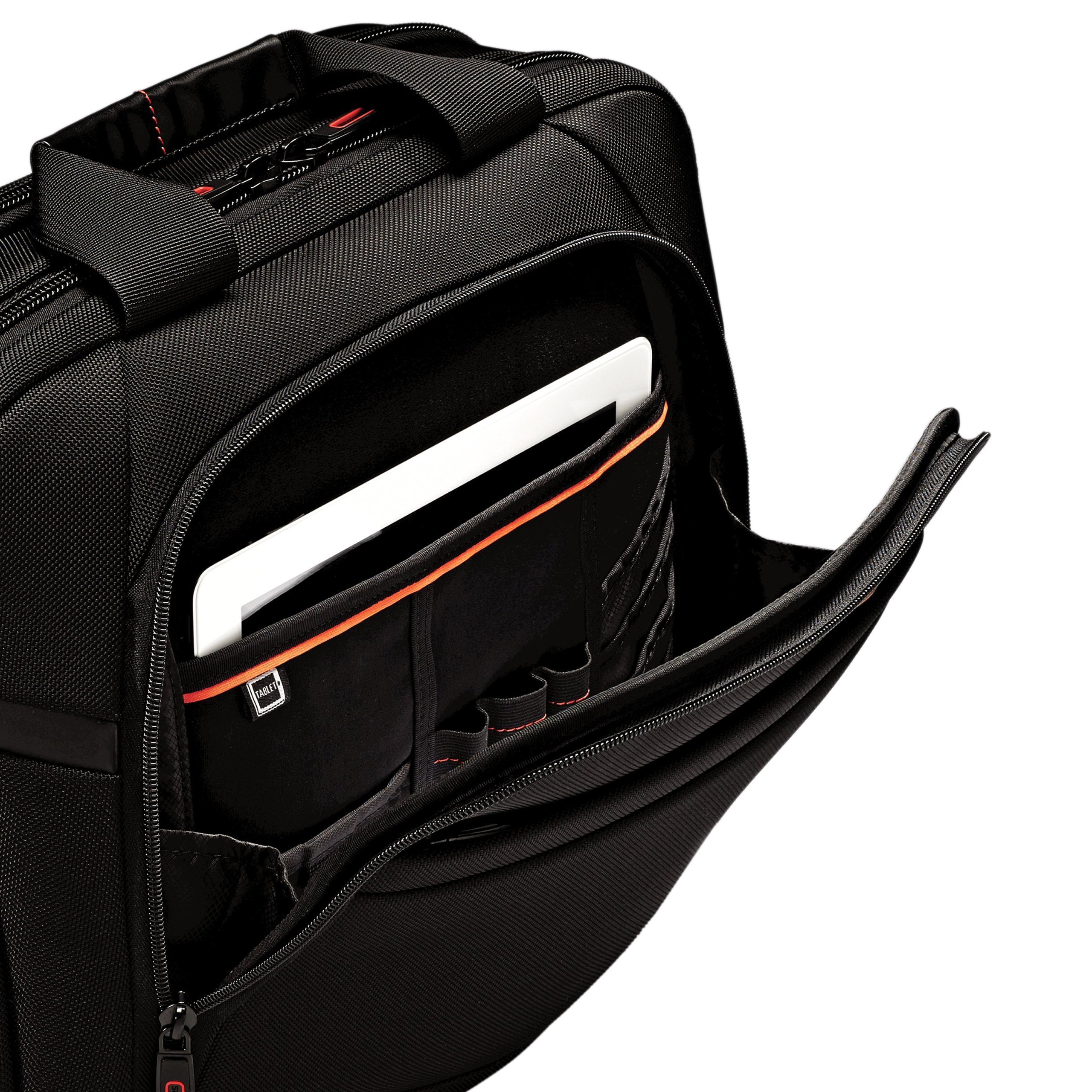 Samsonite Pro 4 DLX Two Gusset TSA Briefcase, Black, One Size
