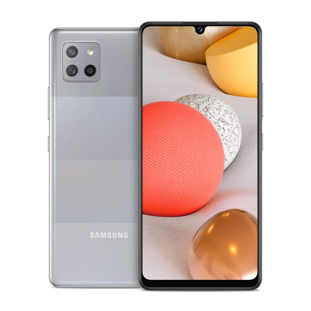 Samsung Galaxy A42 5G, Factory Unlocked Smartphone, Android Cell Phone, Multi-Lens Camera, Long-Lasting Battery, US Version, 128GB, Gray