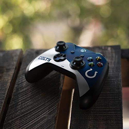 Skinit Decal Gaming Skin compatible with Xbox One S Controller - Officially Licensed NFL Indianapolis Colts Design