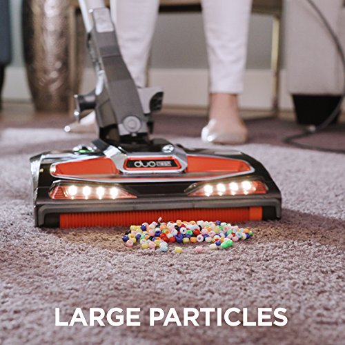 Shark HV382 Rocket DuoClean Ultra-Light Corded (Non-Cordless) Bagless Carpet and Hard Floor with Hand Vacuum, Charcoal