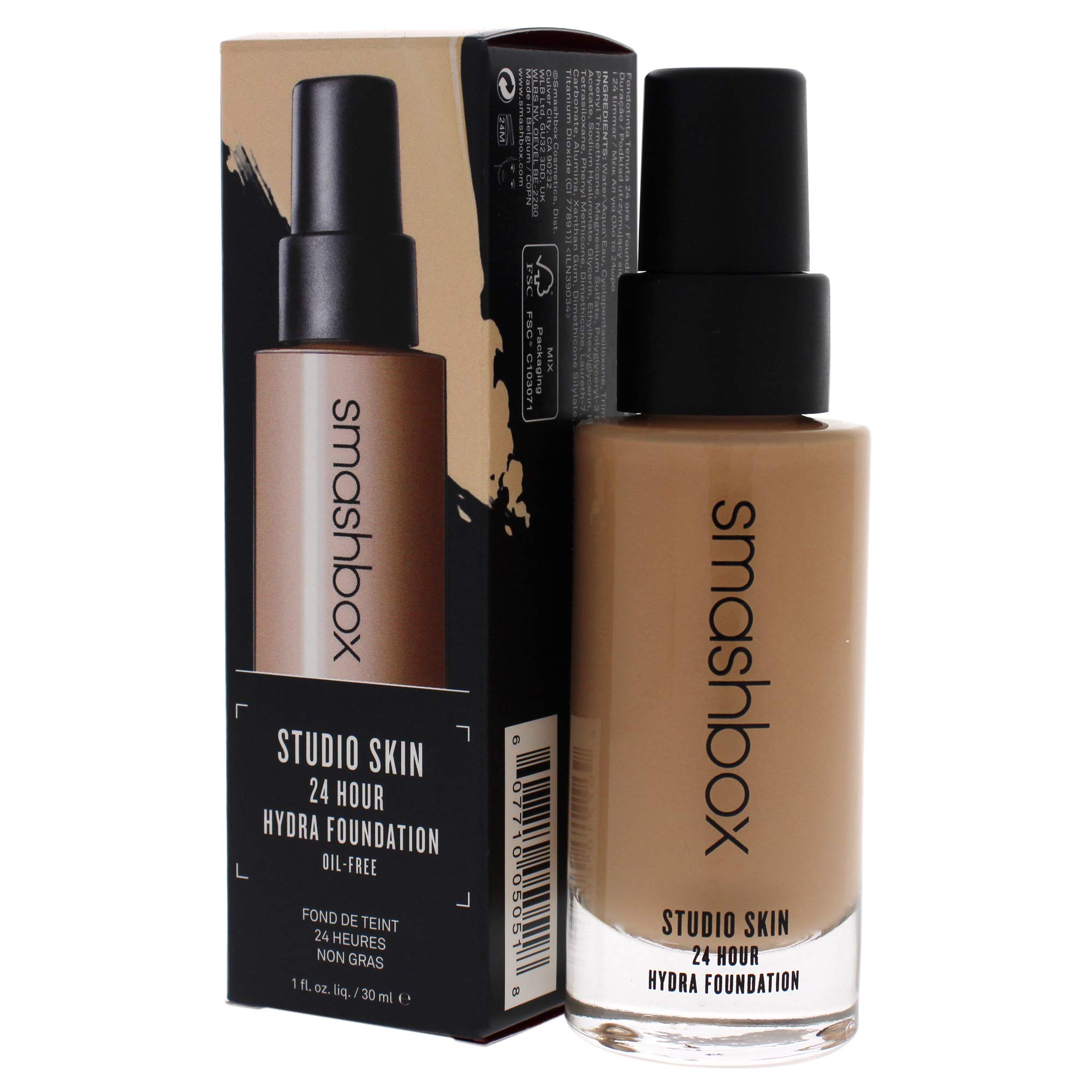 Smashbox Studio Skin 24 Hour Wear Hydrating Foundation - 2.12 Light W Women Foundation 1 oz